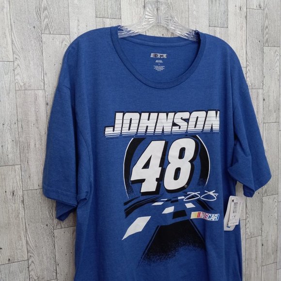 Johnson | Shirts | Nascar Shirt Mens Xl Tee Jimmie Johnson 48 Racing ...